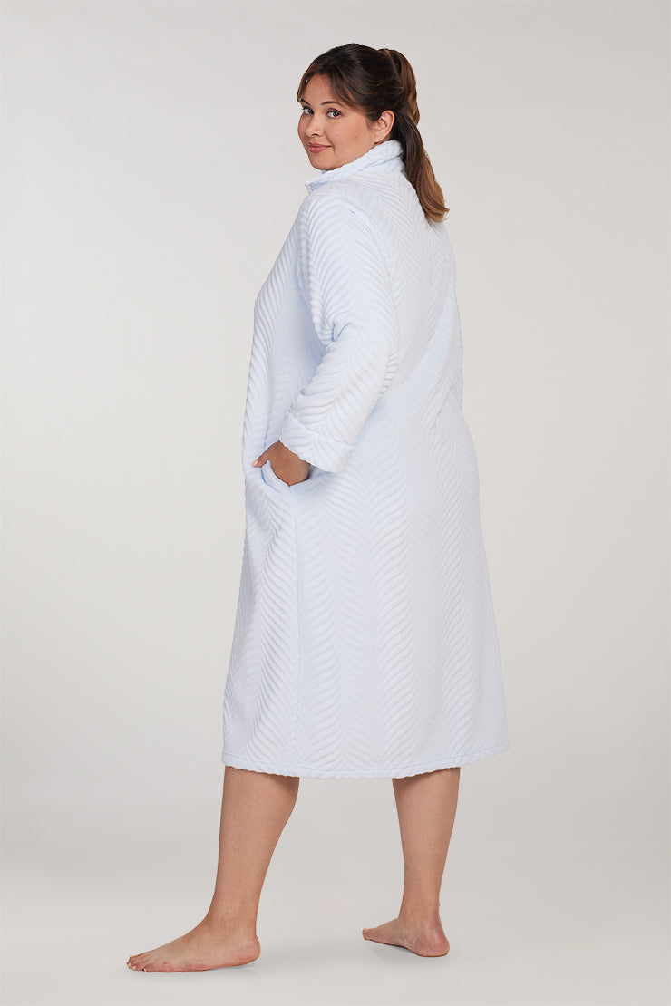 Fleece Long Robe – Miss Elaine Store